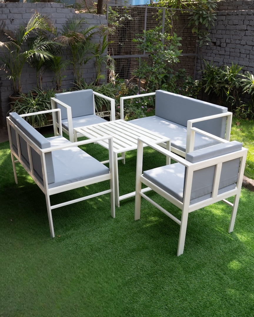 Ivory Luxurious Minimal Furniture Set – Rhino Decor India