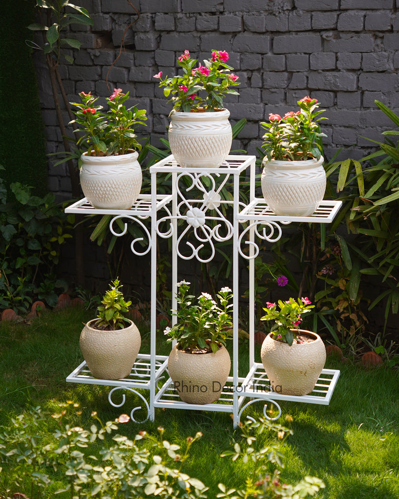 Glorious Six Pot Planter – Rhino Decor India